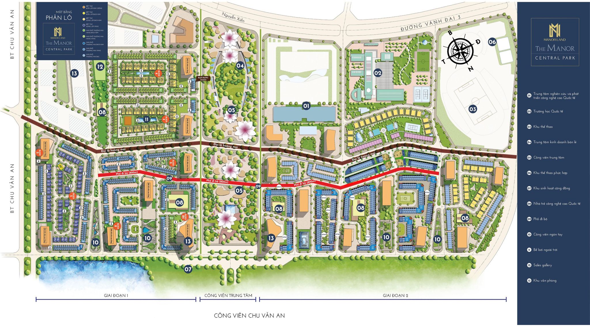 The Manor Central Park: Vị trí, mặt bằng, giá bán và chính sách mới nhất